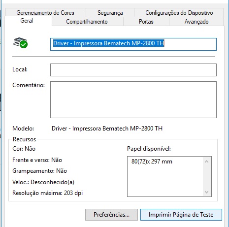 BEMATECH ° Book de processos